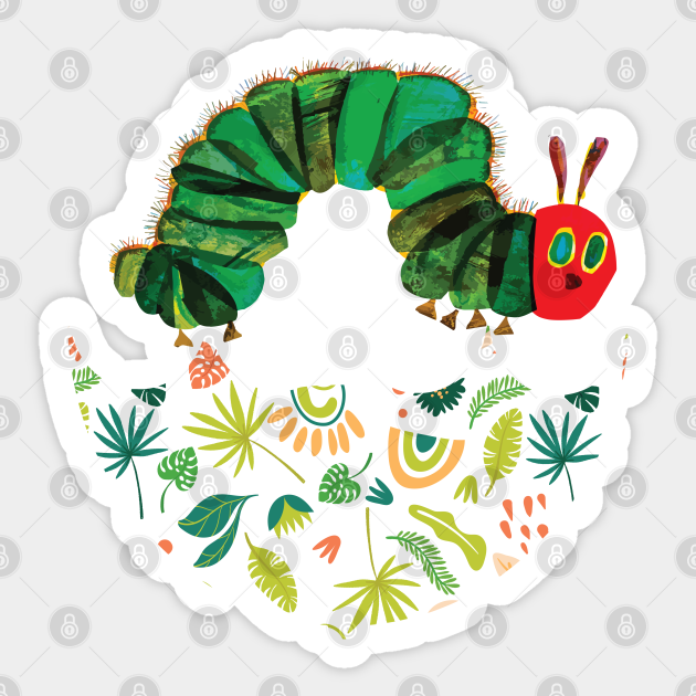 very hungry caterpillar - Very Hungry Caterpillar - Sticker | TeePublic very hungry caterpillar - Very Hungry Caterpillar - Sticker | TeePublic